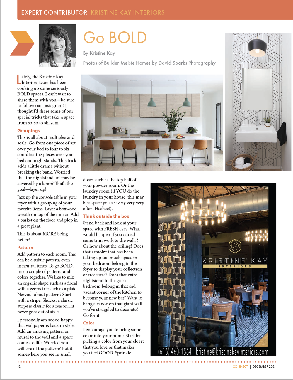 Kristine Kay Interiors Published Articles — Kristine Kay Interiors