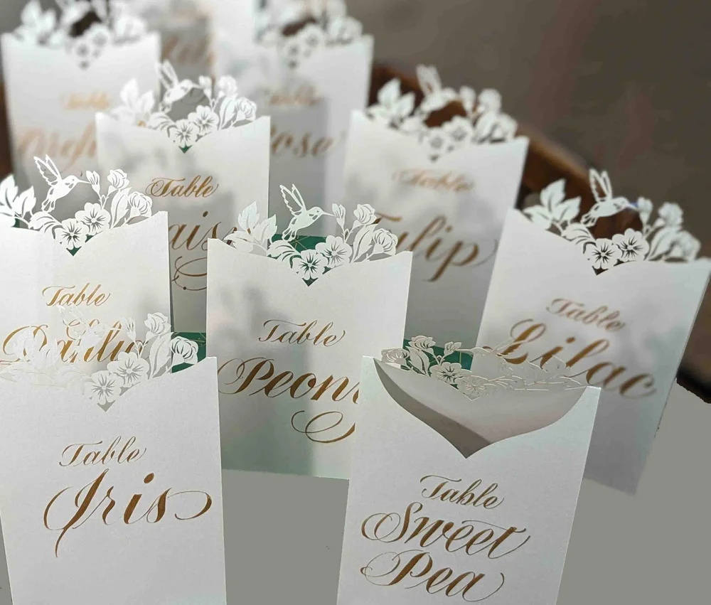 Wedding Signs and Table Signs — Cora Taylor, Calligraphy Studio