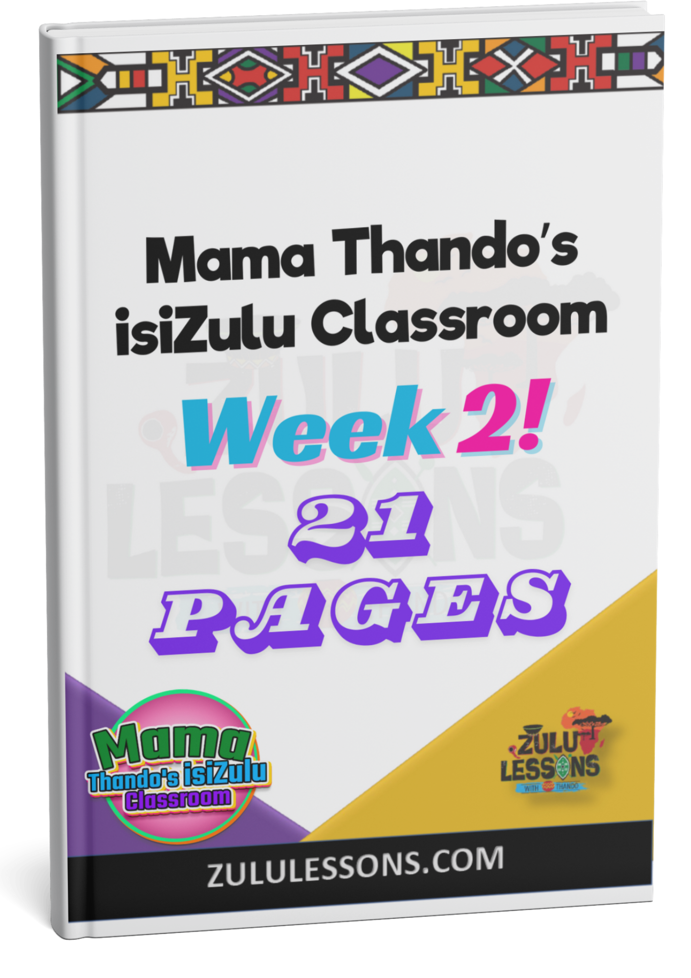 Week 2 YouTube Video Lessons Mama Thando's isiZulu Classroom ...