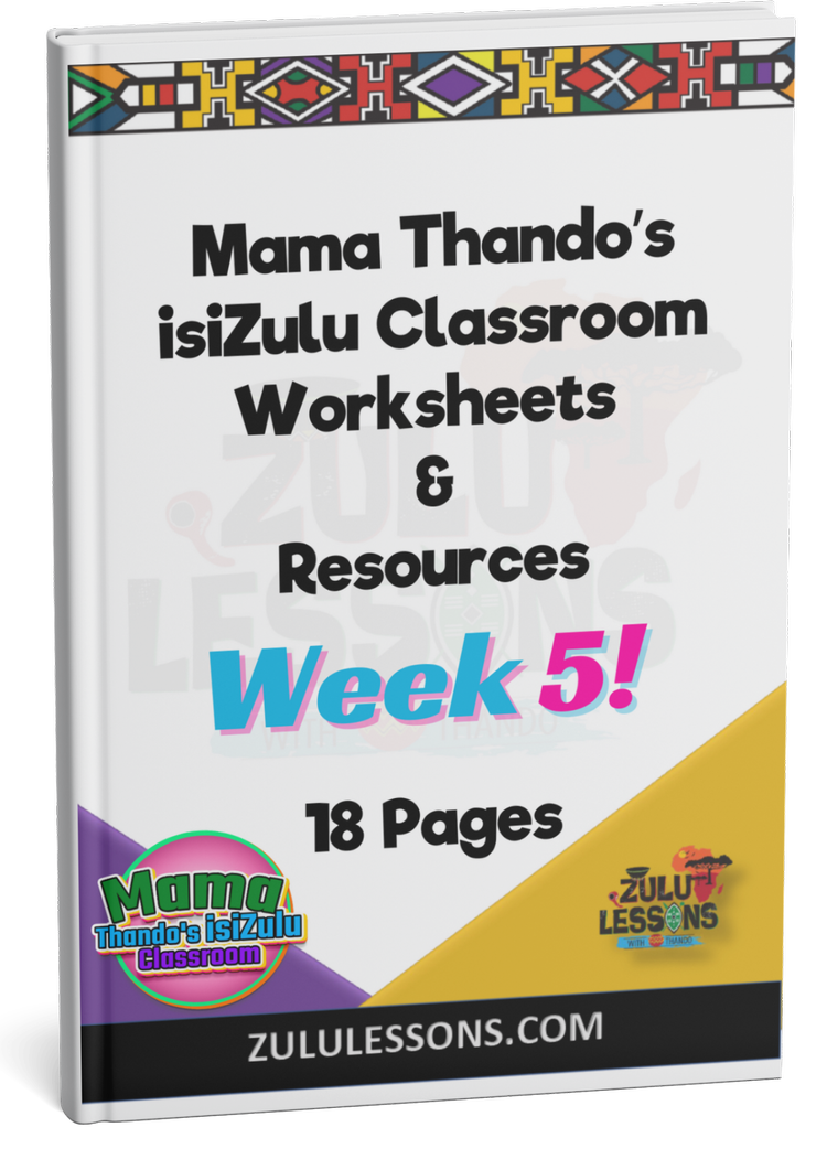 Beginner Zulu Language Lessons for young kids with educational ...