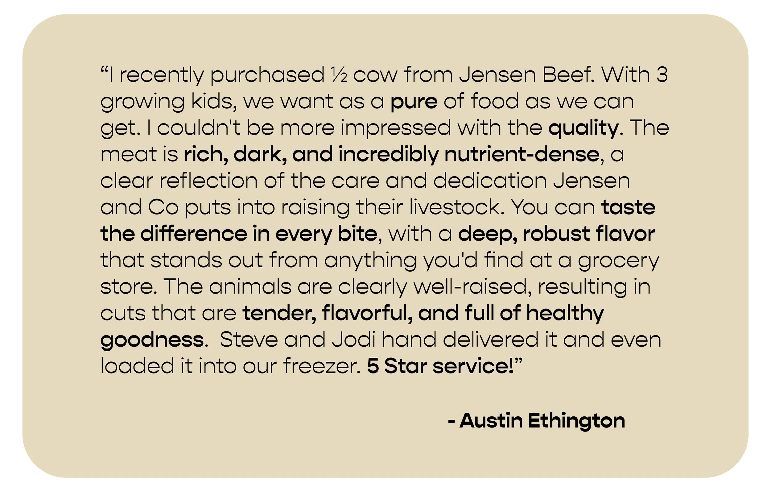 Jensen Ranch Beef Co