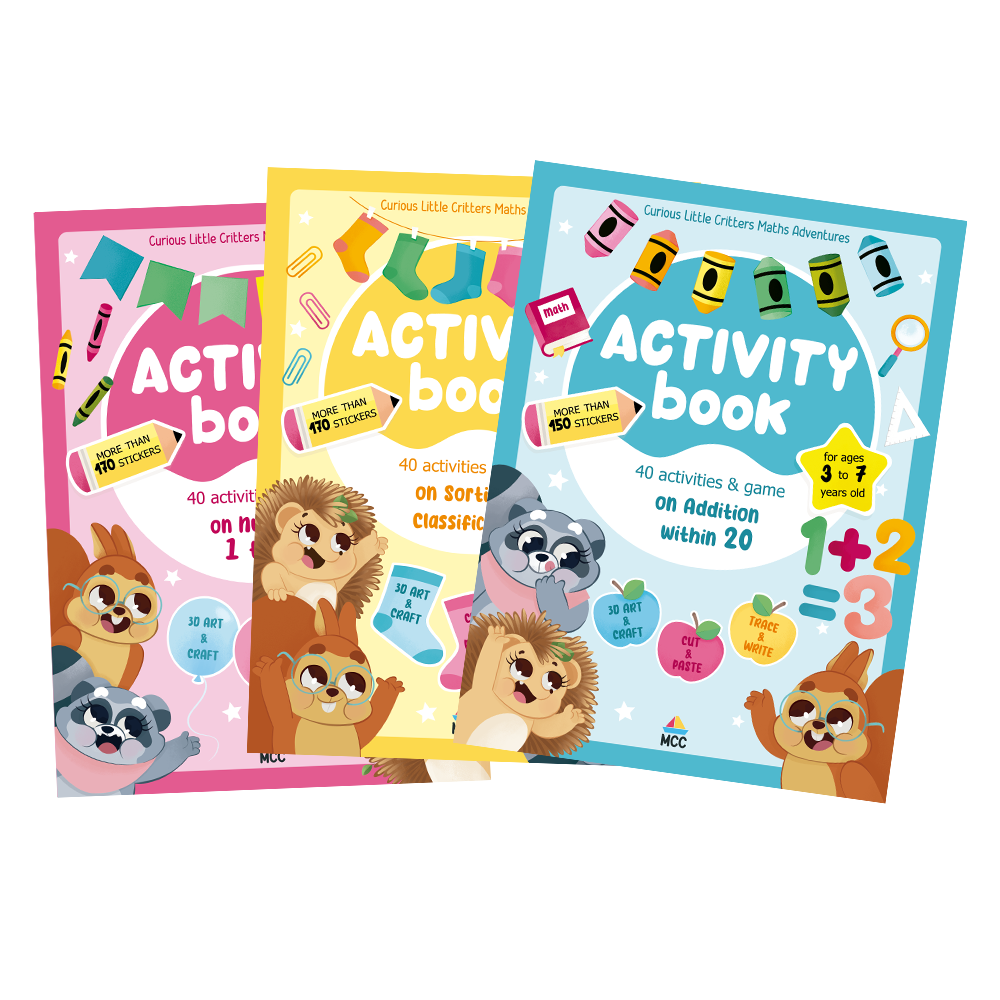 My Curious Child - Maths Storybooks and Activity Books