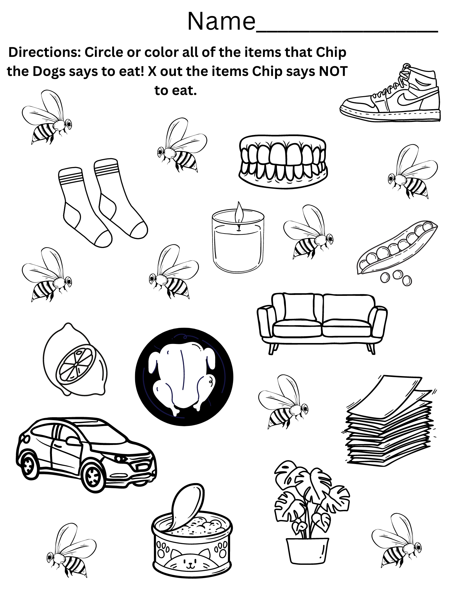 Don’t Eat Bees (Life Lessons from Chip the Dog) — Nicole Garnett Author