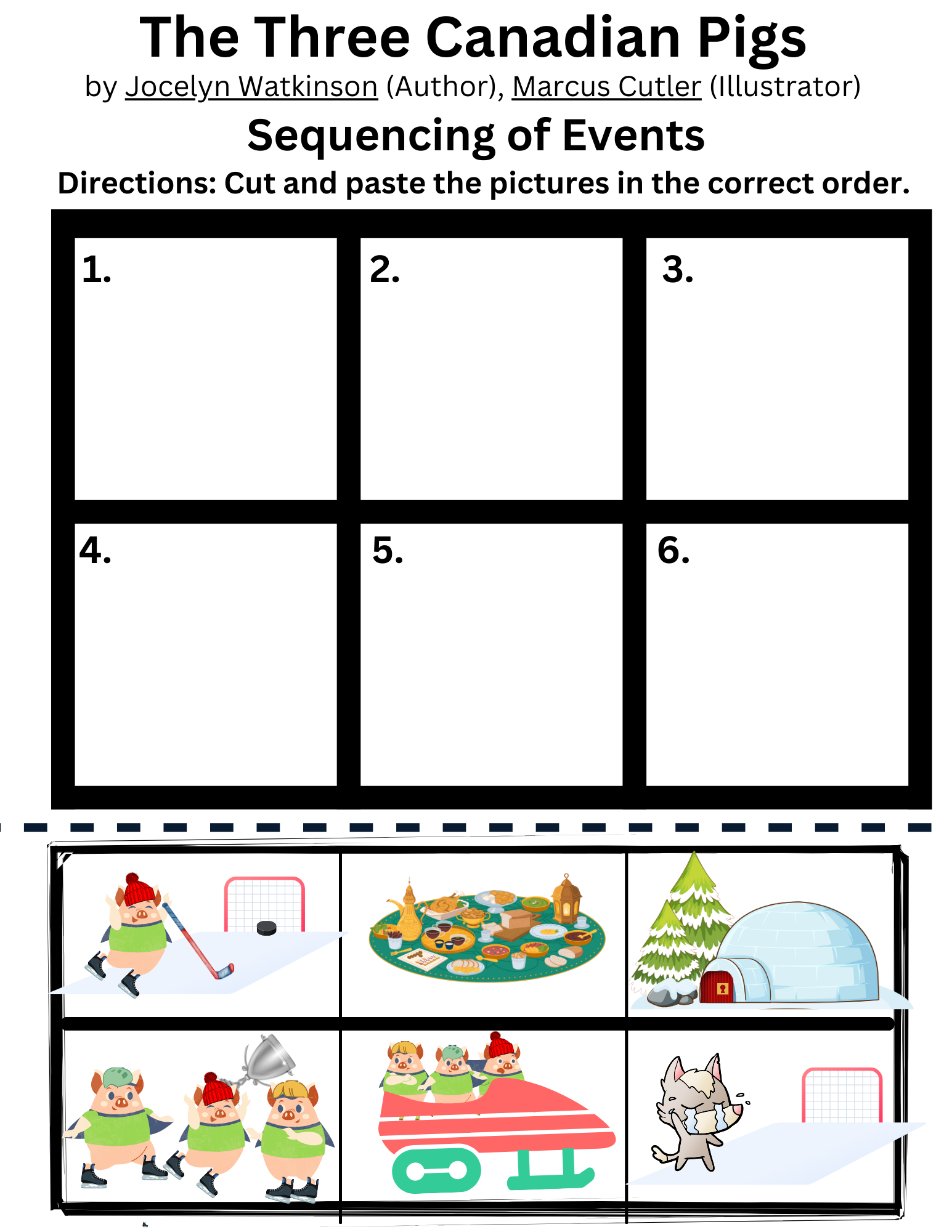 The Three Canadian Pigs — Nicole Garnett Author