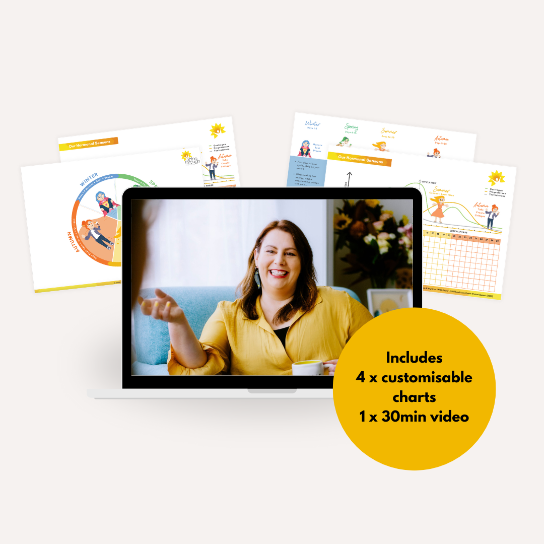Hormonal Seasons: Shine through Your Cycle Digital Pack – Supporting ...