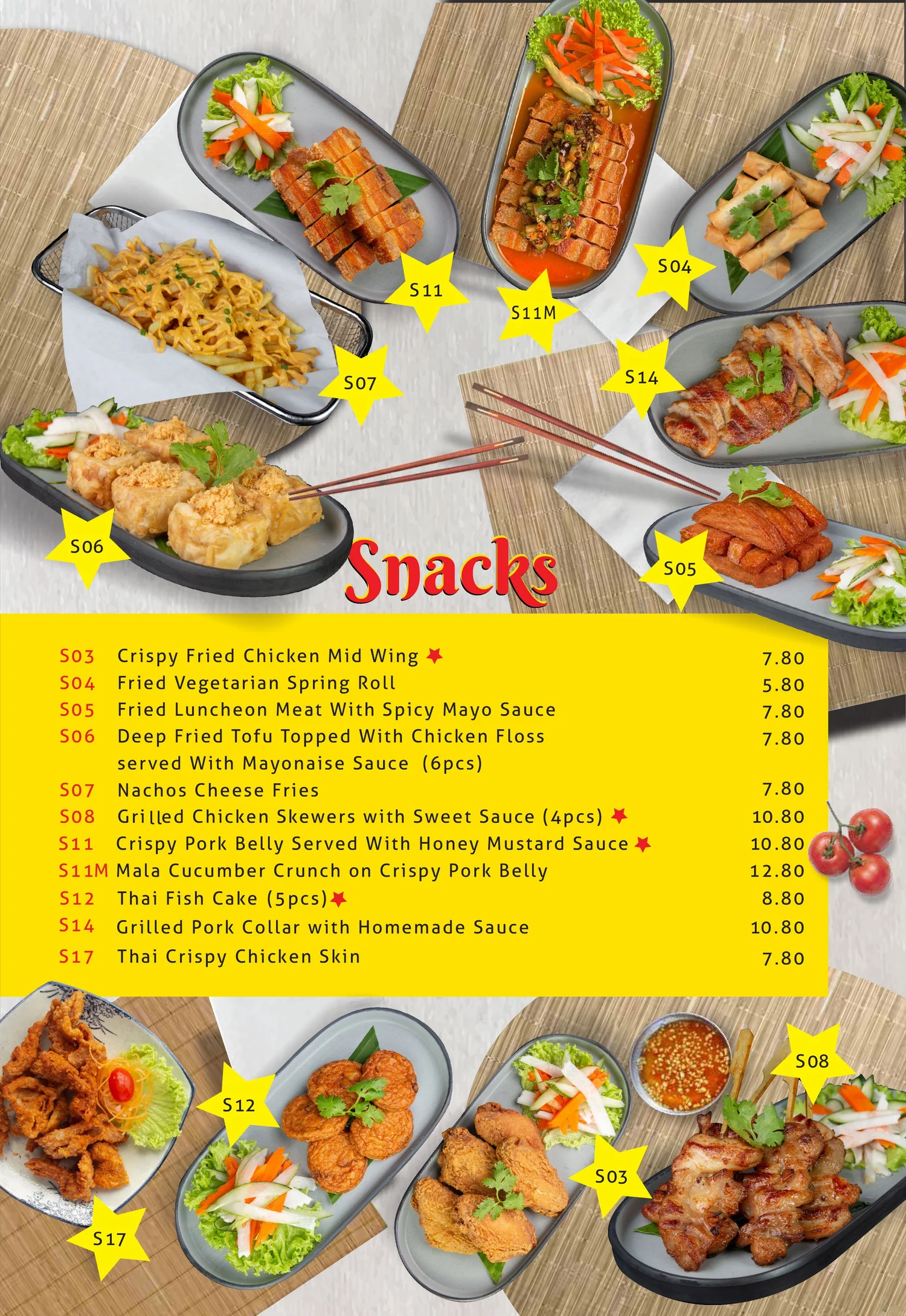 BKK Bistro & Bar Menu — Imperium Group Asia