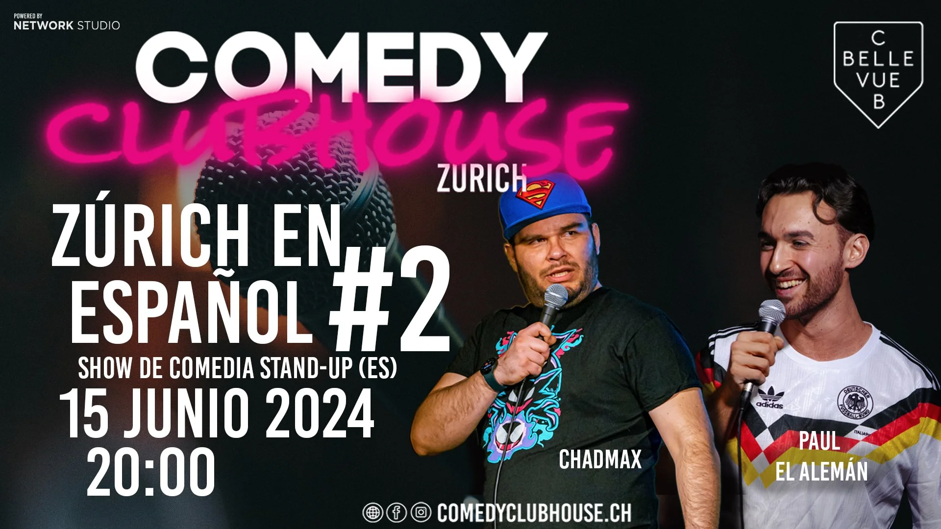 Comedy Clubhouse Zurich – Your new address for laughter