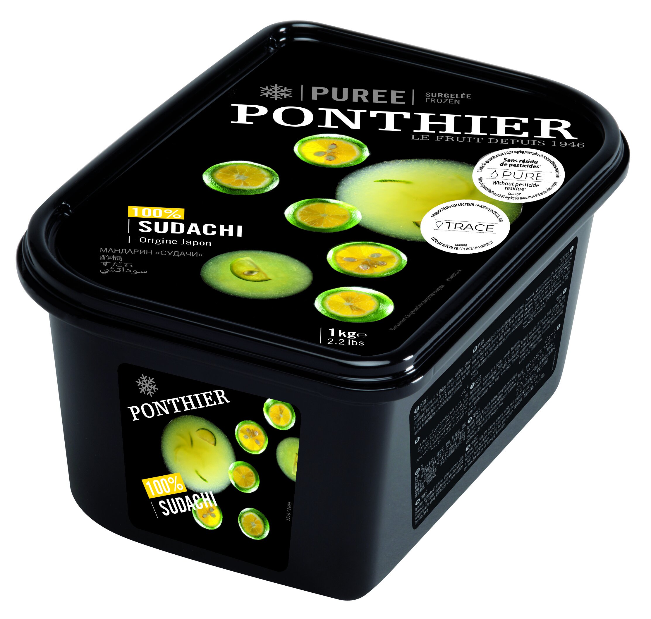 Ponthier Sudachipyree 100% 1 kg — PNM-Chipsters