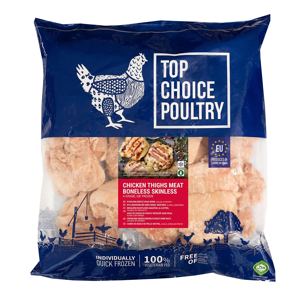 Top Choice Poultry Kanan rintafilee 1 kg — PNM-Chipsters