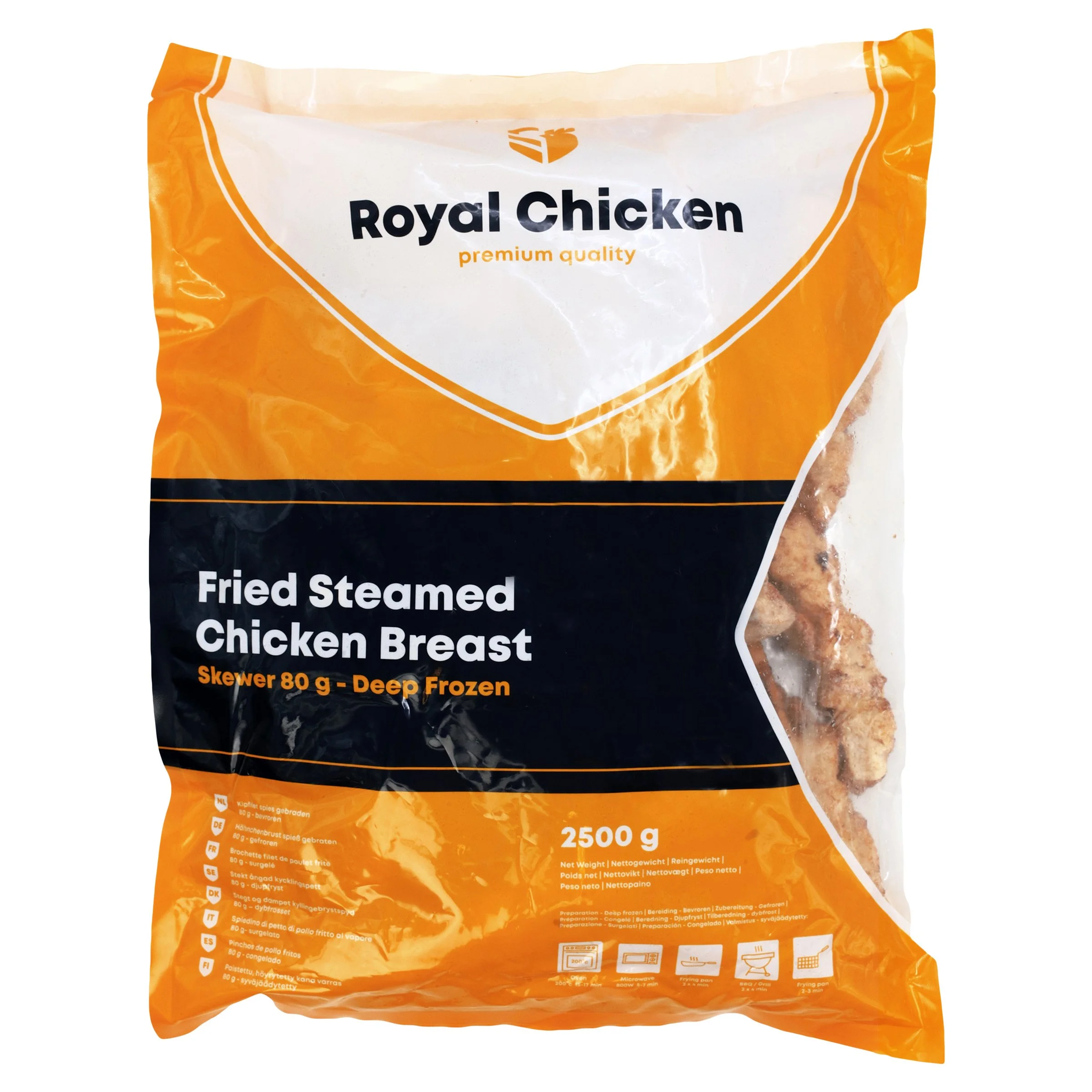Royal Chicken Paahdettu broilerin rintafileevarras 100g 2,5kg — PNM ...