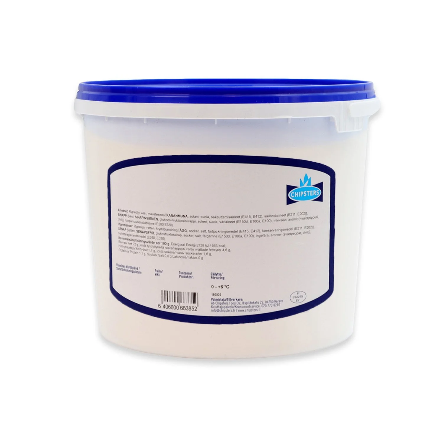 Chipsters Tunturisalaatti 2,5 kg — PNM-Chipsters