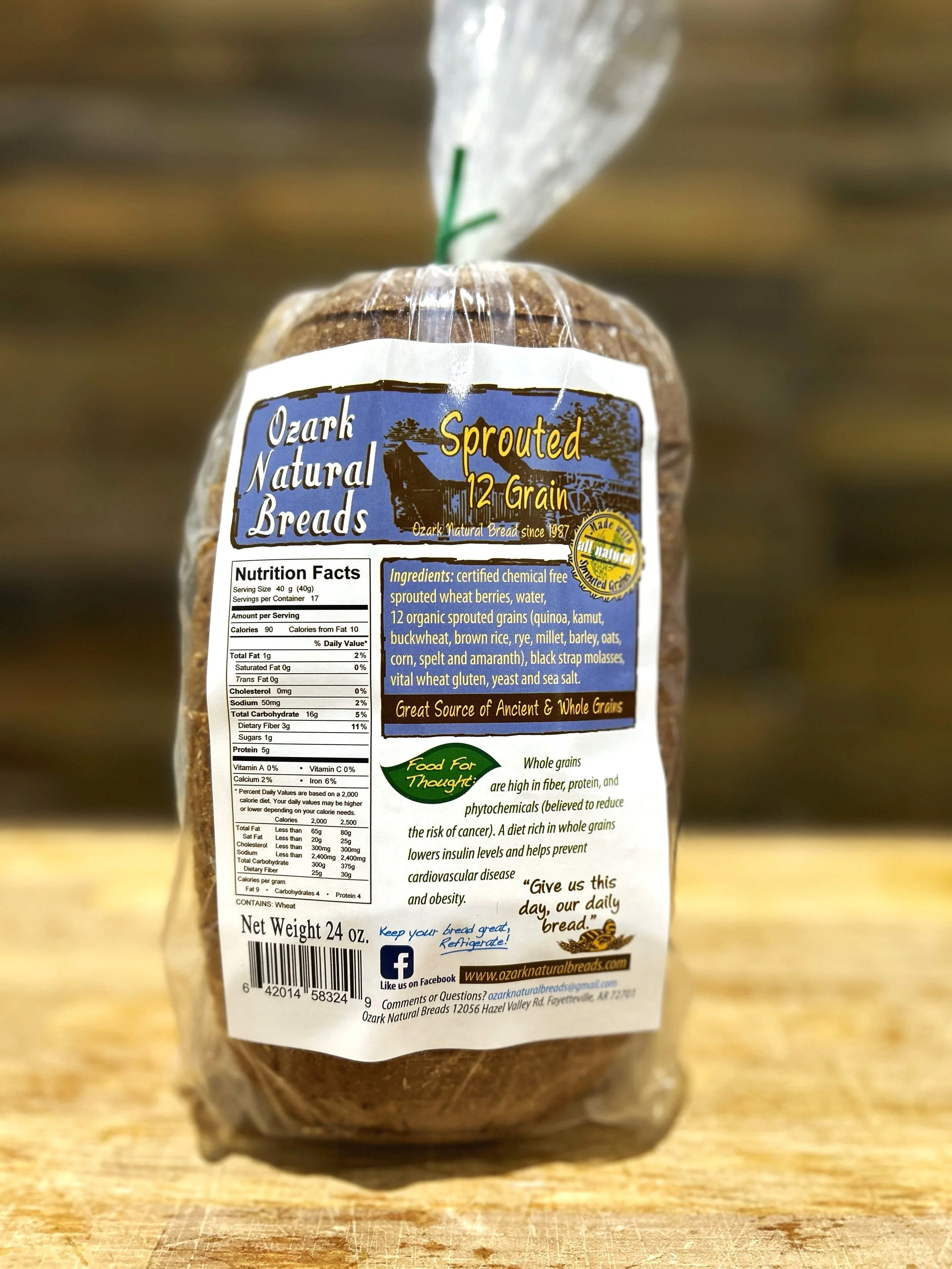 General 1 — OZARK NATURAL BREADS