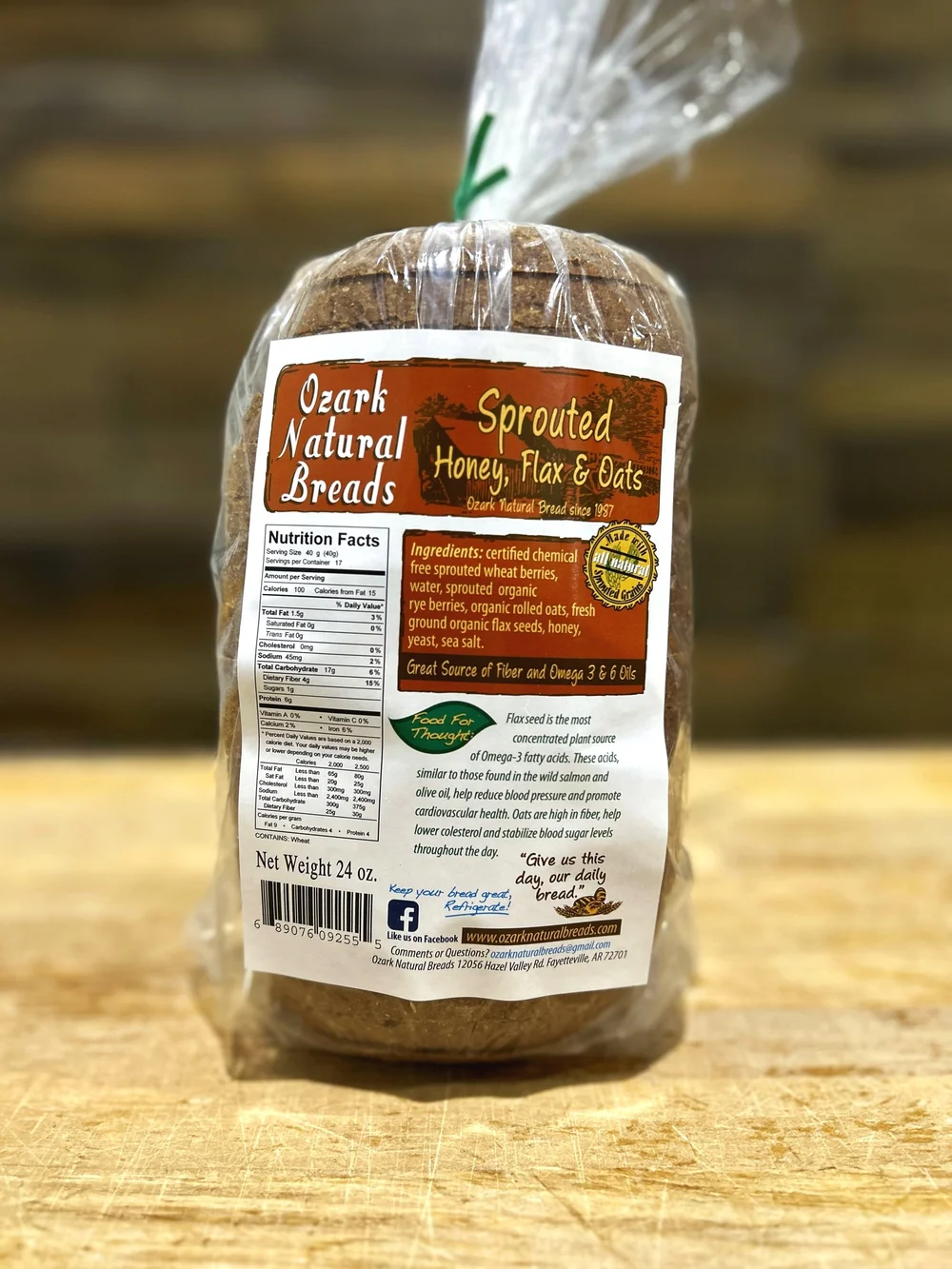 General 1 — OZARK NATURAL BREADS