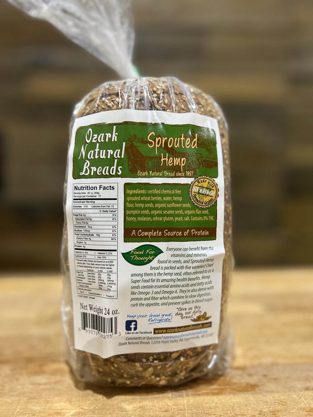 General 1 — OZARK NATURAL BREADS