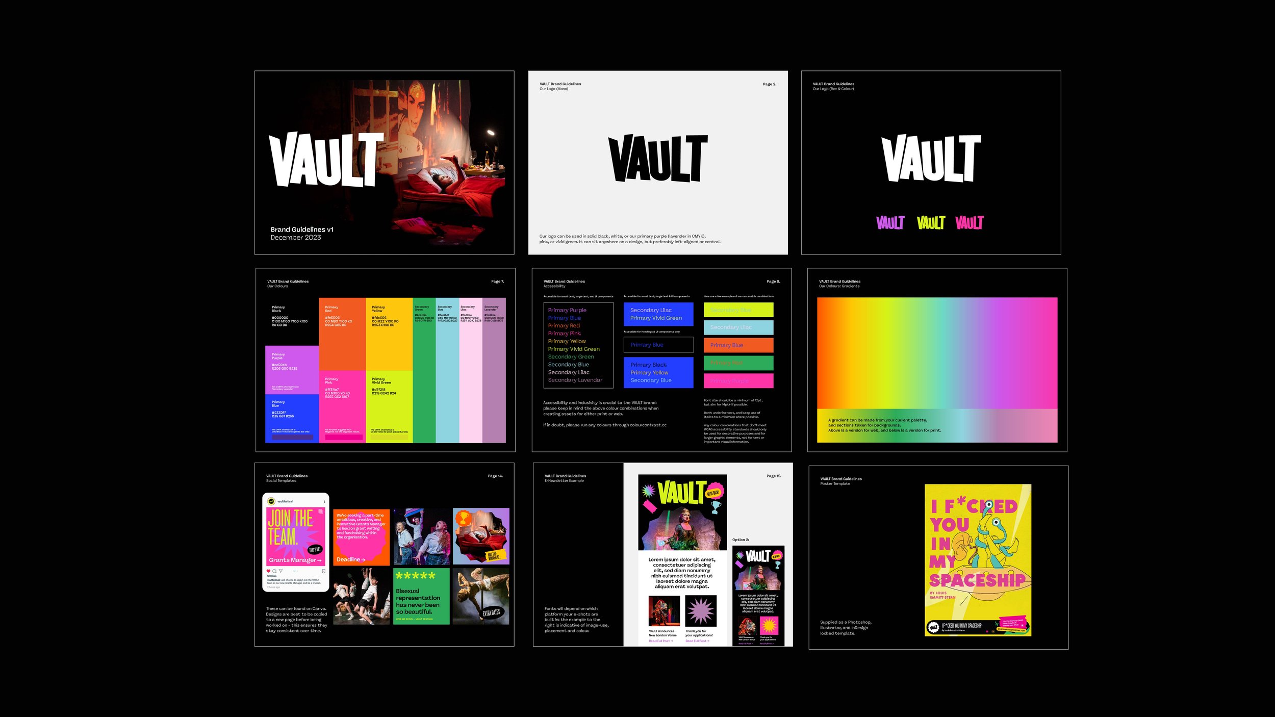VAULT — Mighty Fine Design | Freelance Graphic Designer - Branding ...