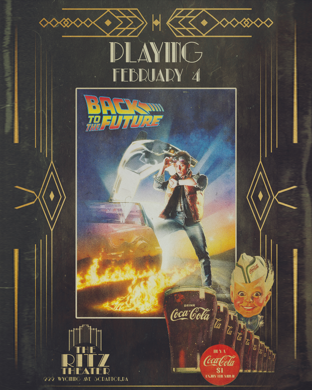 The Coca-Cola Movie Series: Back to the Future — The Ritz Theater