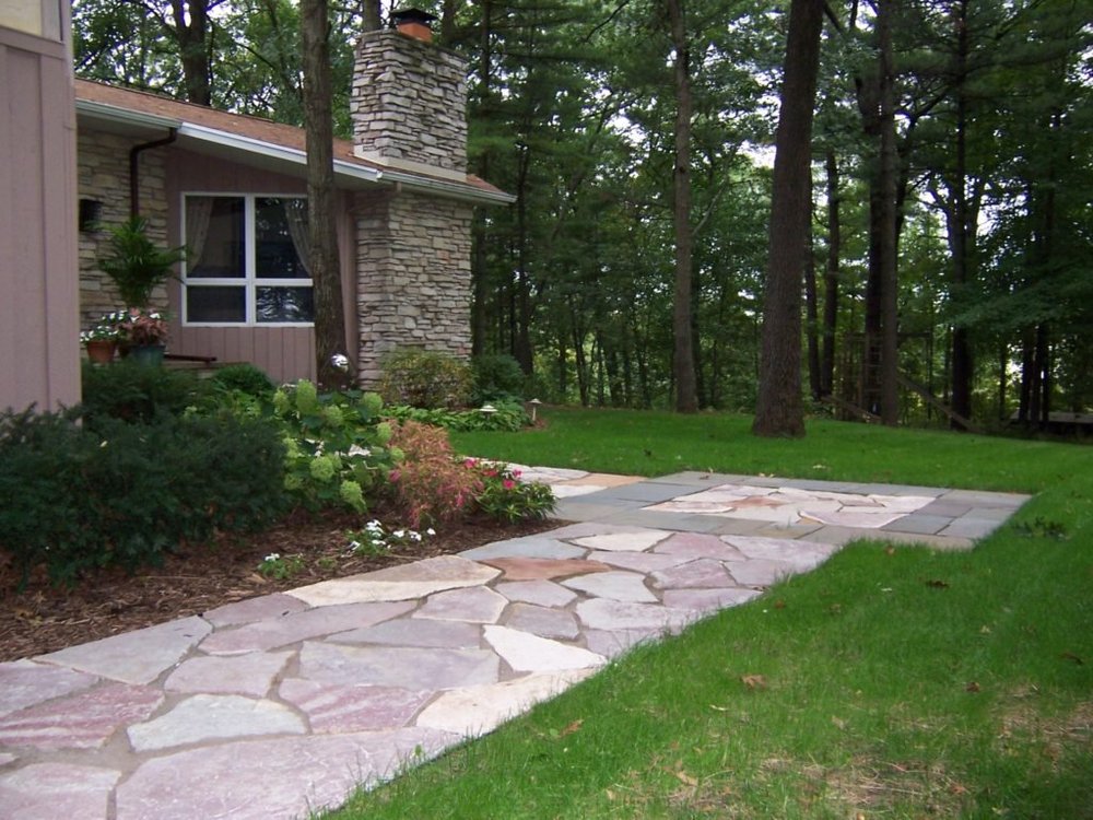 Calico Flagstone — Madison Block & Stone