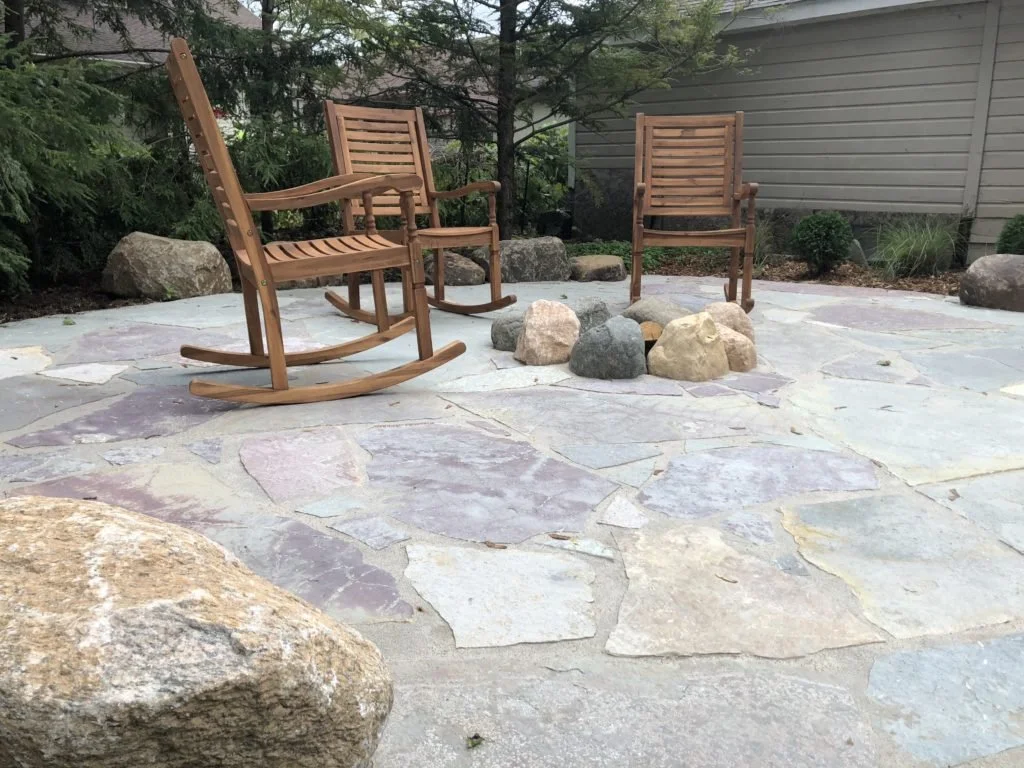 Calico Flagstone — Madison Block & Stone