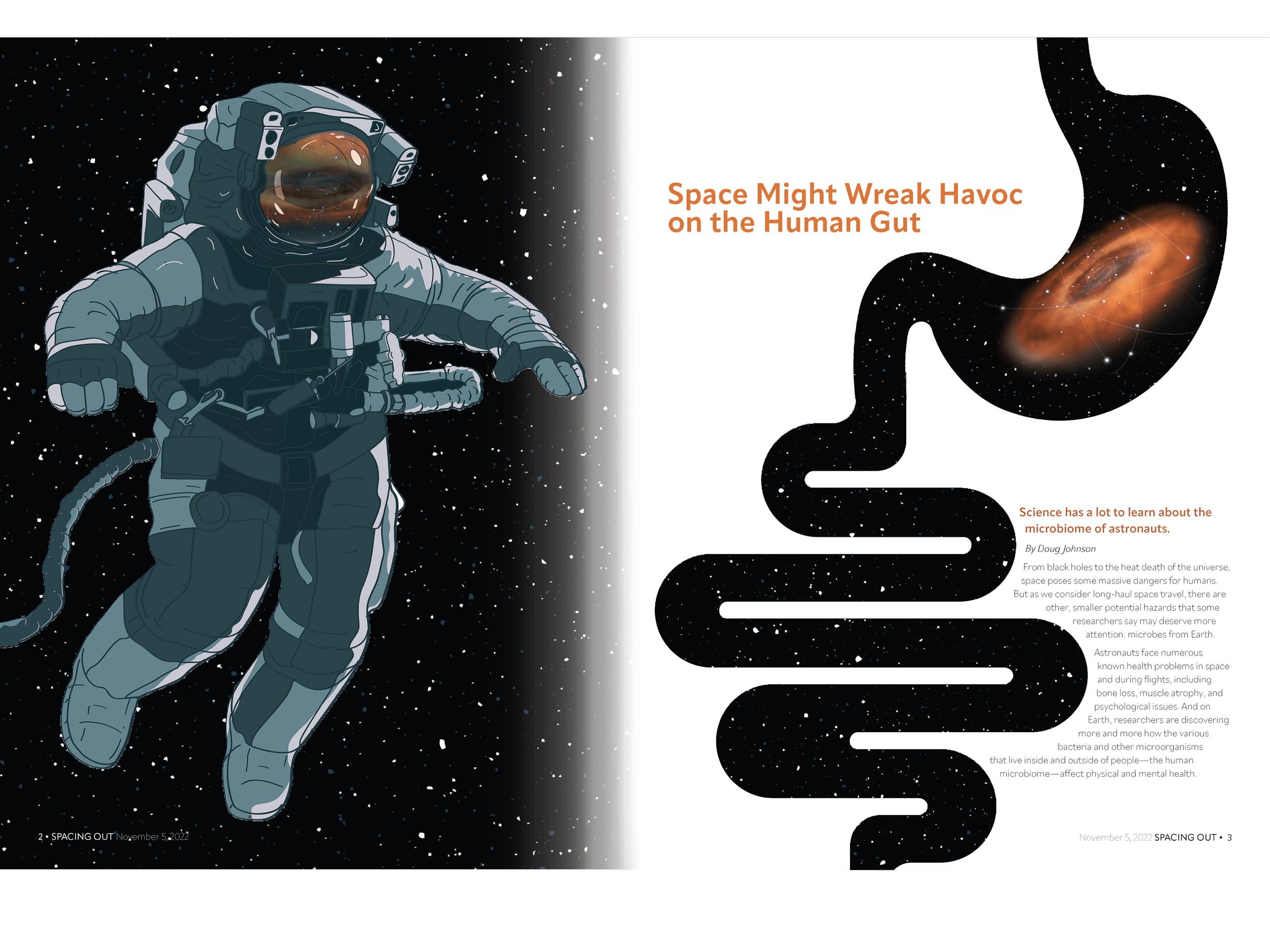 Magazine Sample Spread — Sunlight Sleep