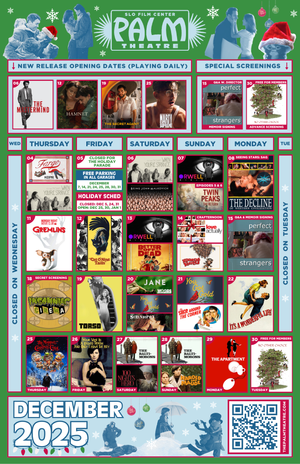 DECEMBER CALENDAR 2025 — Palm Theatre