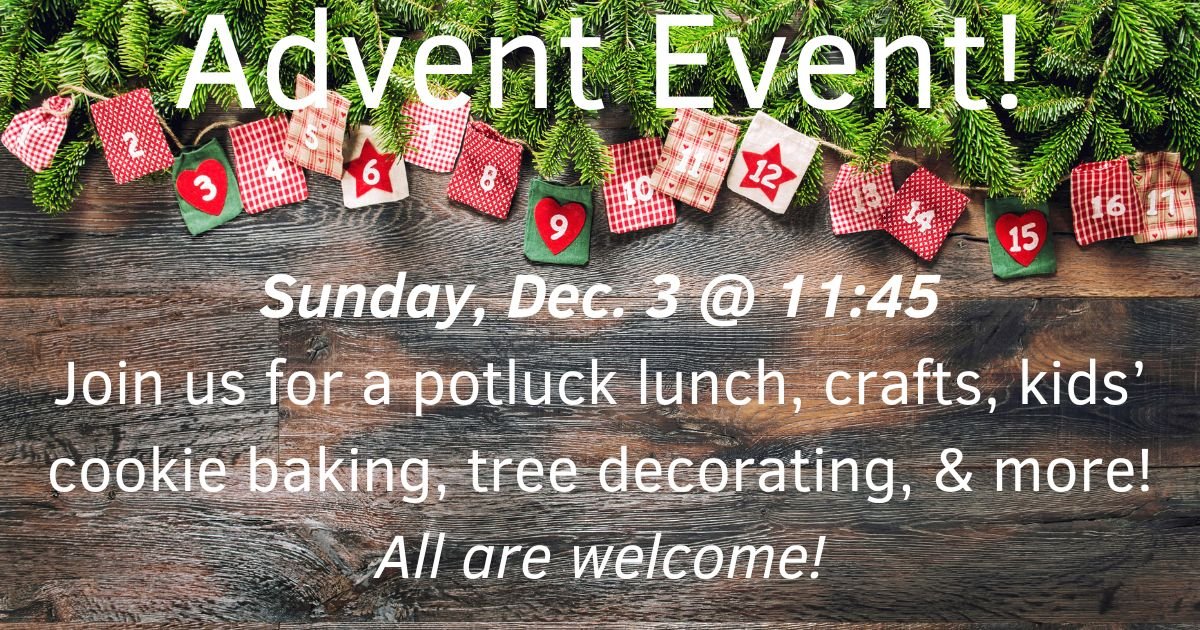 Advent Event — Church of the Epiphany