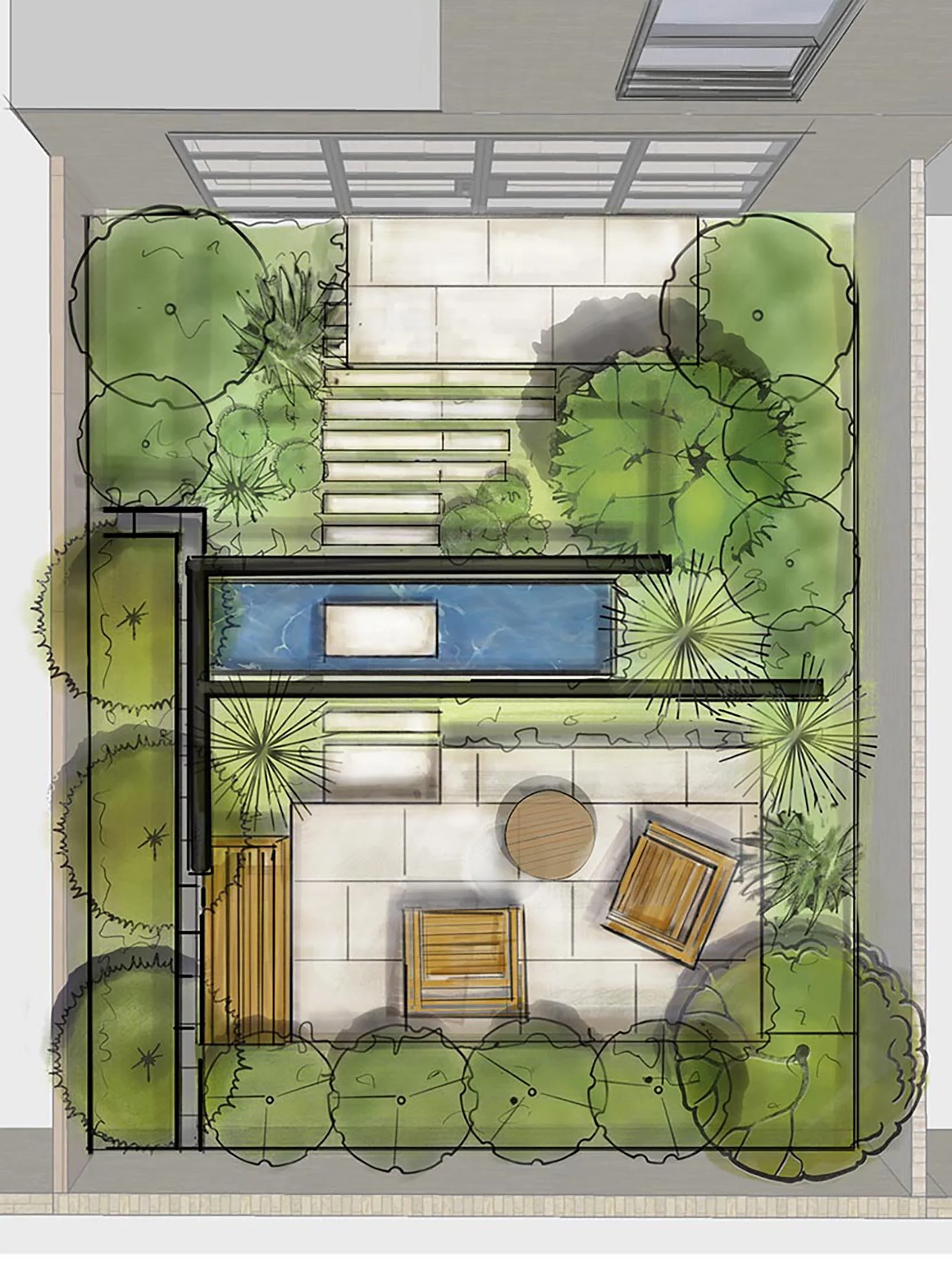 Small Gardens & Courtyard Garden Design — Stockley Garden Design