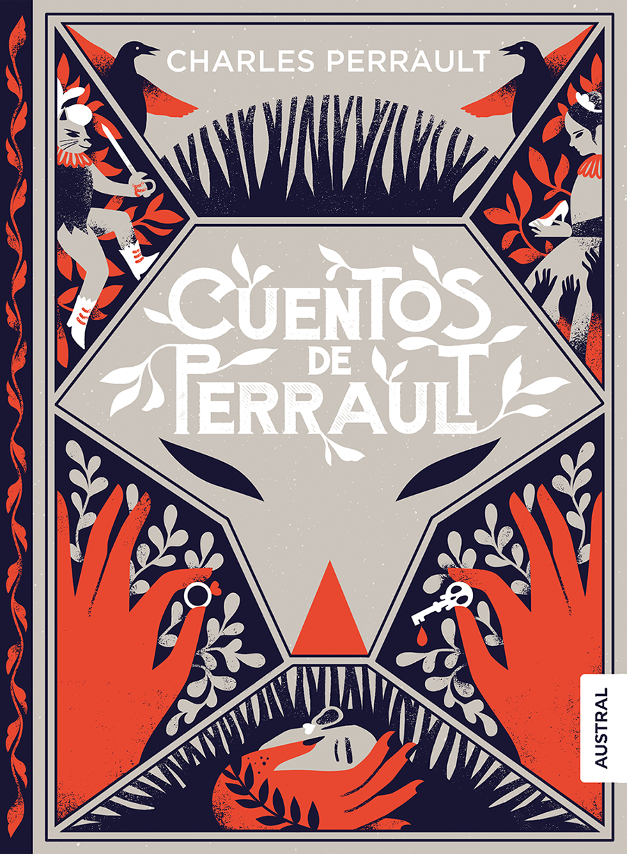 Charles Perrault - Book Cover — Sandra Rilova