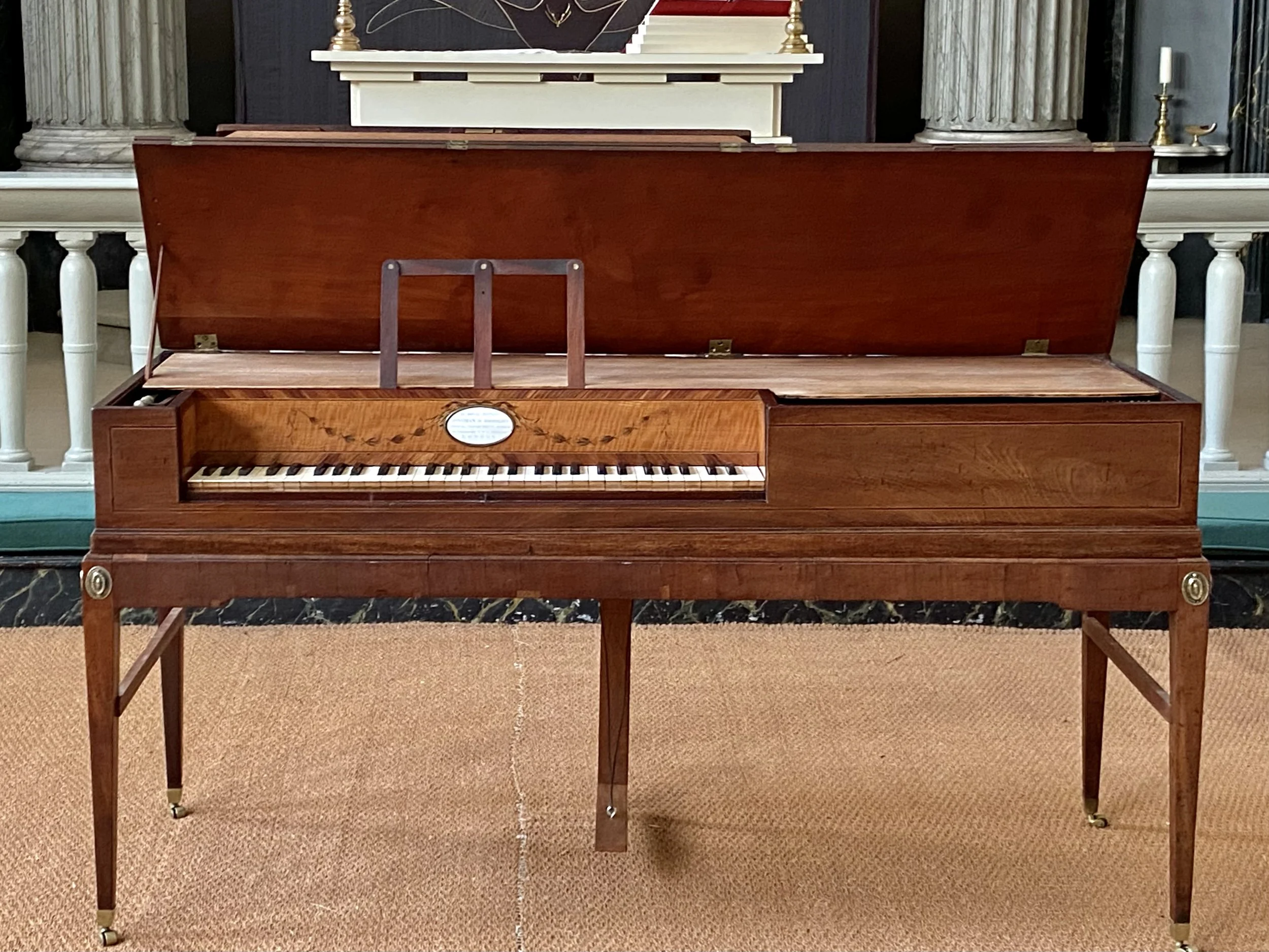 Square Piano: Longman & Broderip c. 1788 — Anders Muskens