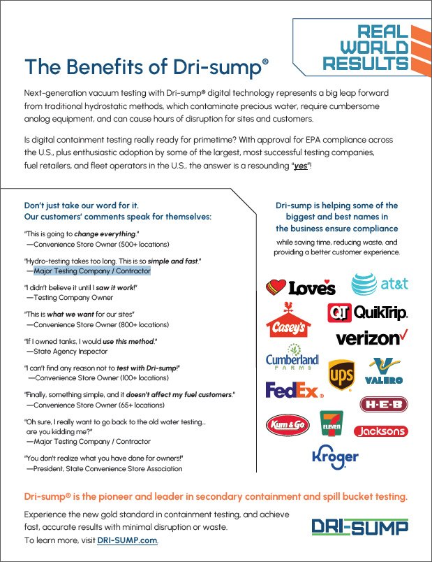 Resources — Dri-sump