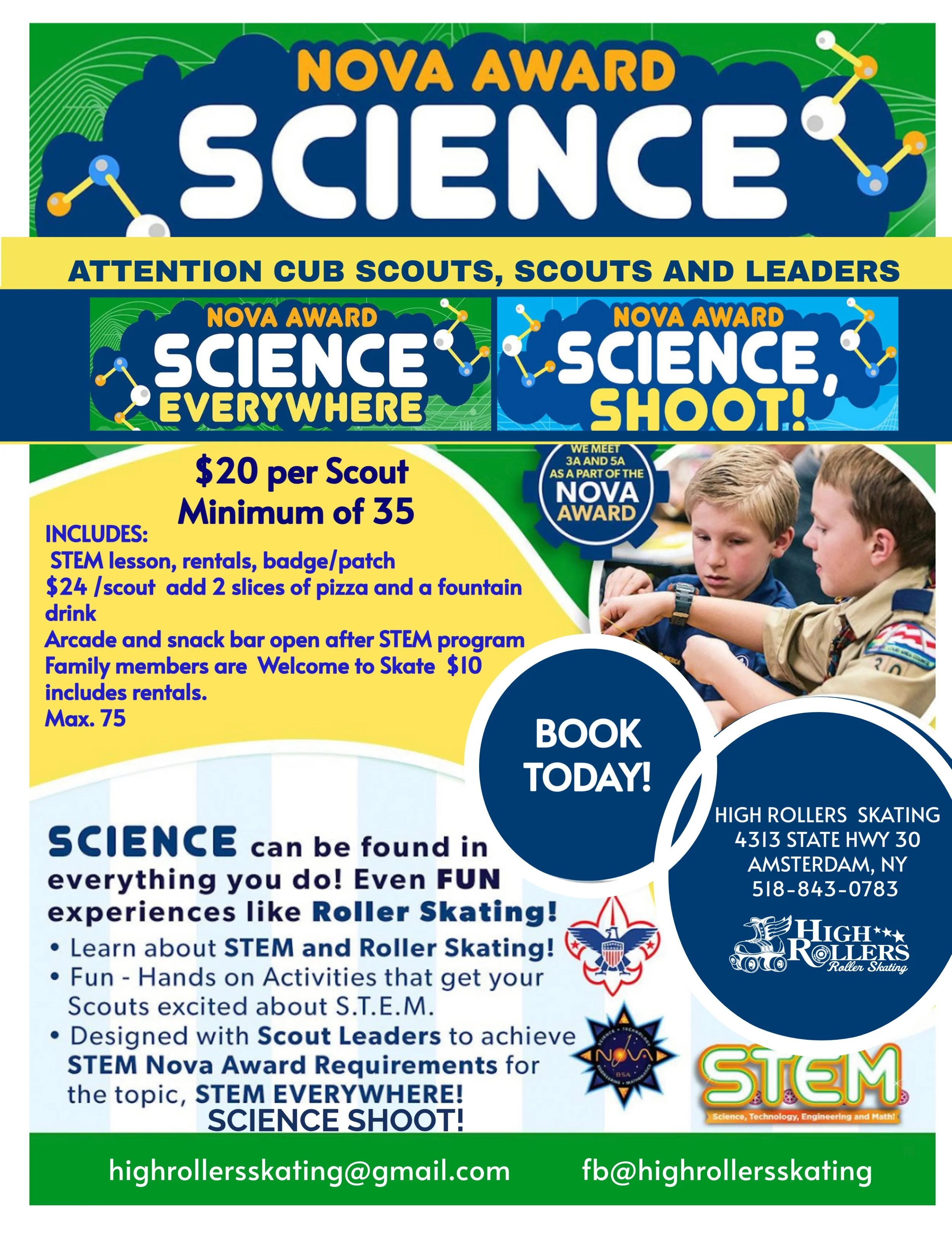 STEM — High Rollers Skating