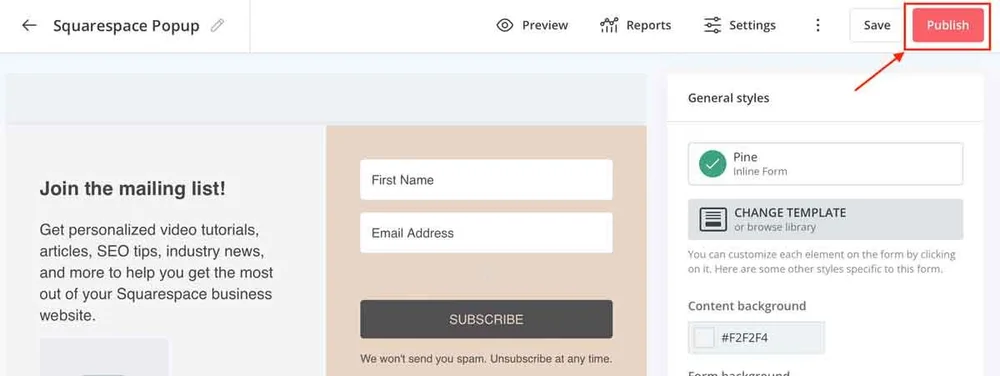 How to Embed a ConvertKit Form on Squarespace