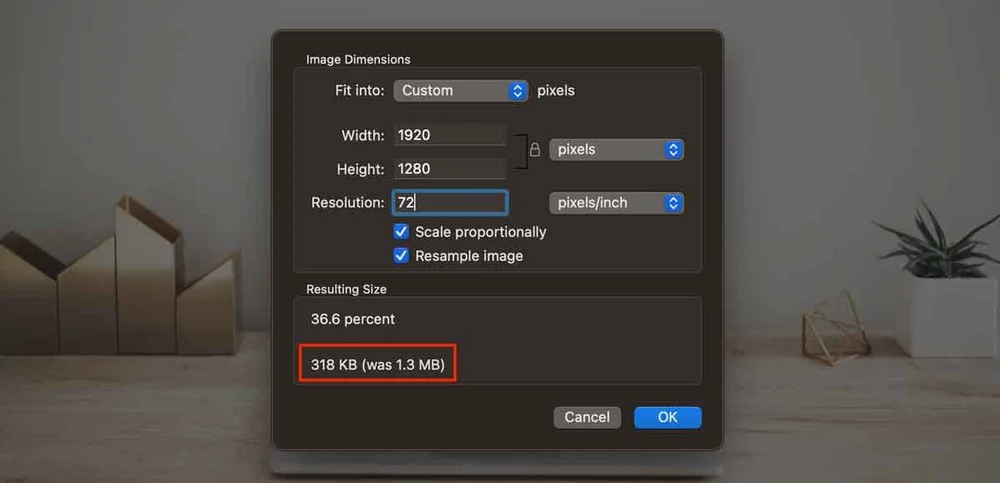 How to size images for Squarespace SEO – Faster Page Speed!