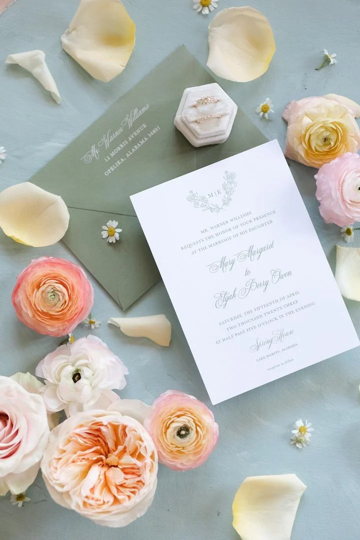 Portfolio of Custom Wedding Invitations — Gabrielle Wilson Designs