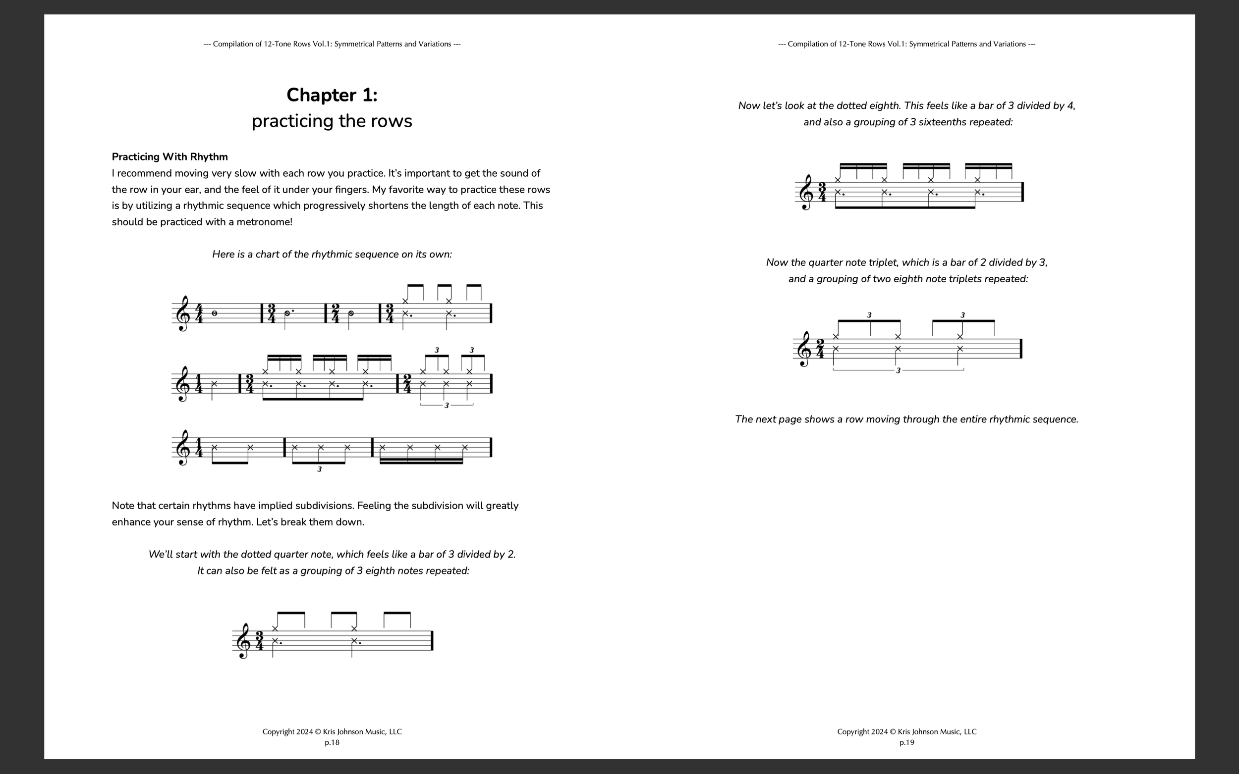 Compilation of 12 Tone Rows — Office Hours with Kris Johnson