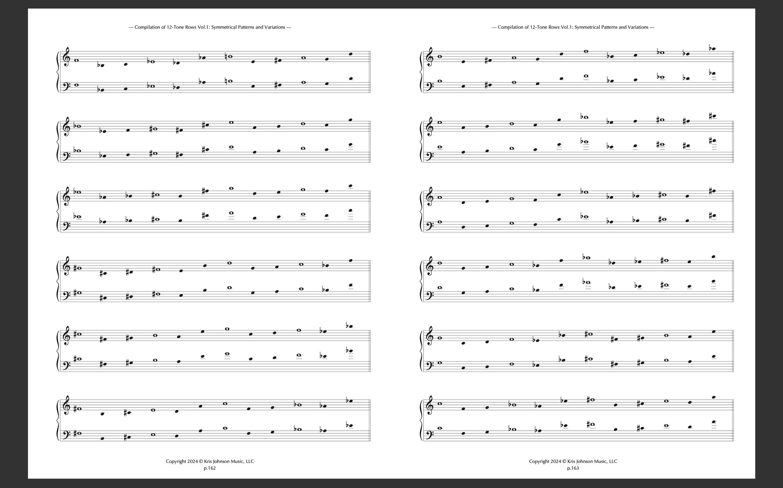 Compilation of 12 Tone Rows — Office Hours with Kris Johnson