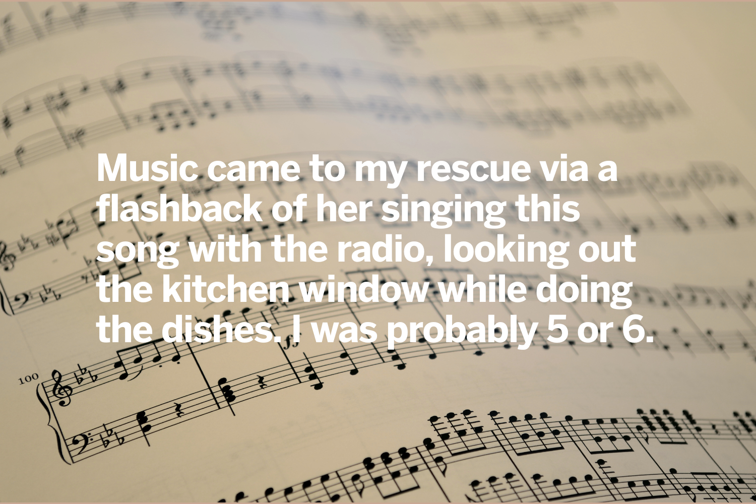 I Am…Rescued by Music — Smart Patients