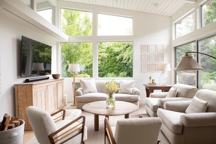 INTERIOR DESIGN — Home Interiors | Seattle, Washington | Red Ticking