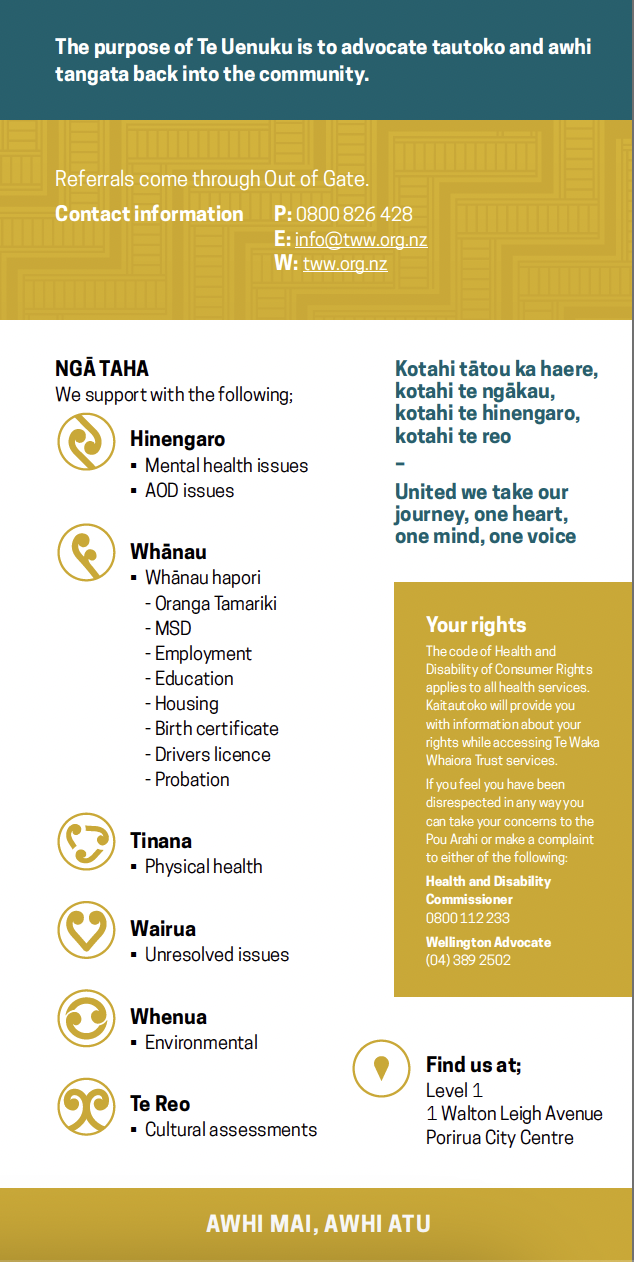 Te Uenuku - Out of Gate supporting offenders to successfully ...