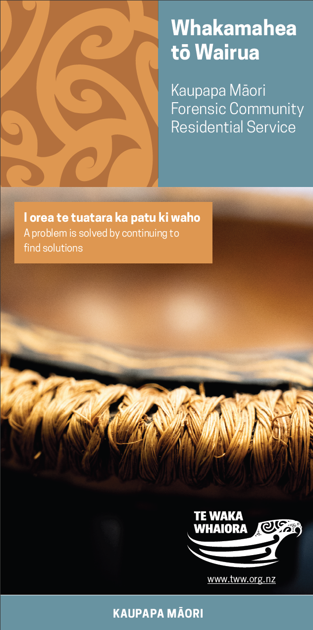Whakamahea to Wairua – Matahauariki Whare - Community Based Intensive ...