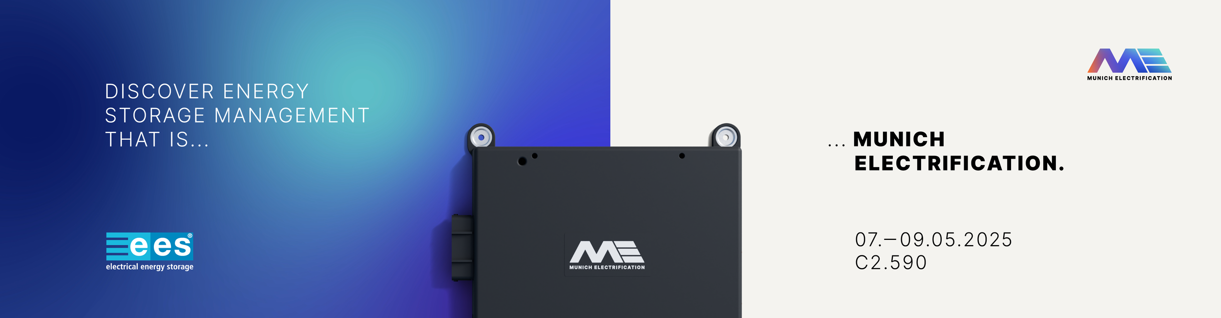 MUNICH ELECTRIFICATION JOINS EES EUROPE 2025 — Munich Electrification