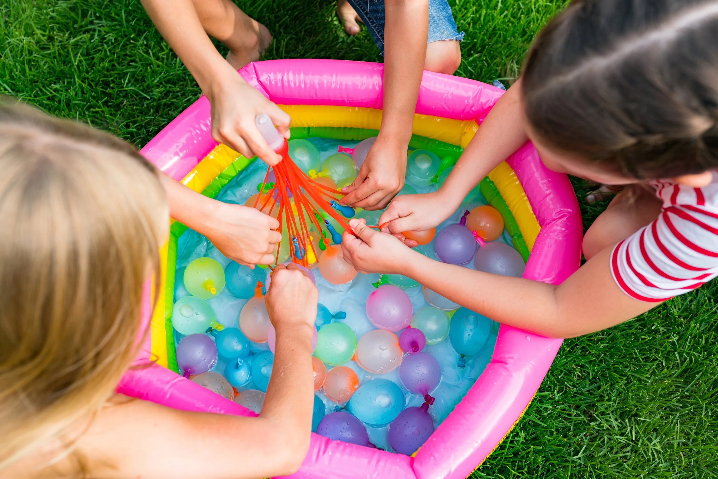 Backyard Water Balloon Games: A Budget-Friendly Party Idea — Daisies in ...