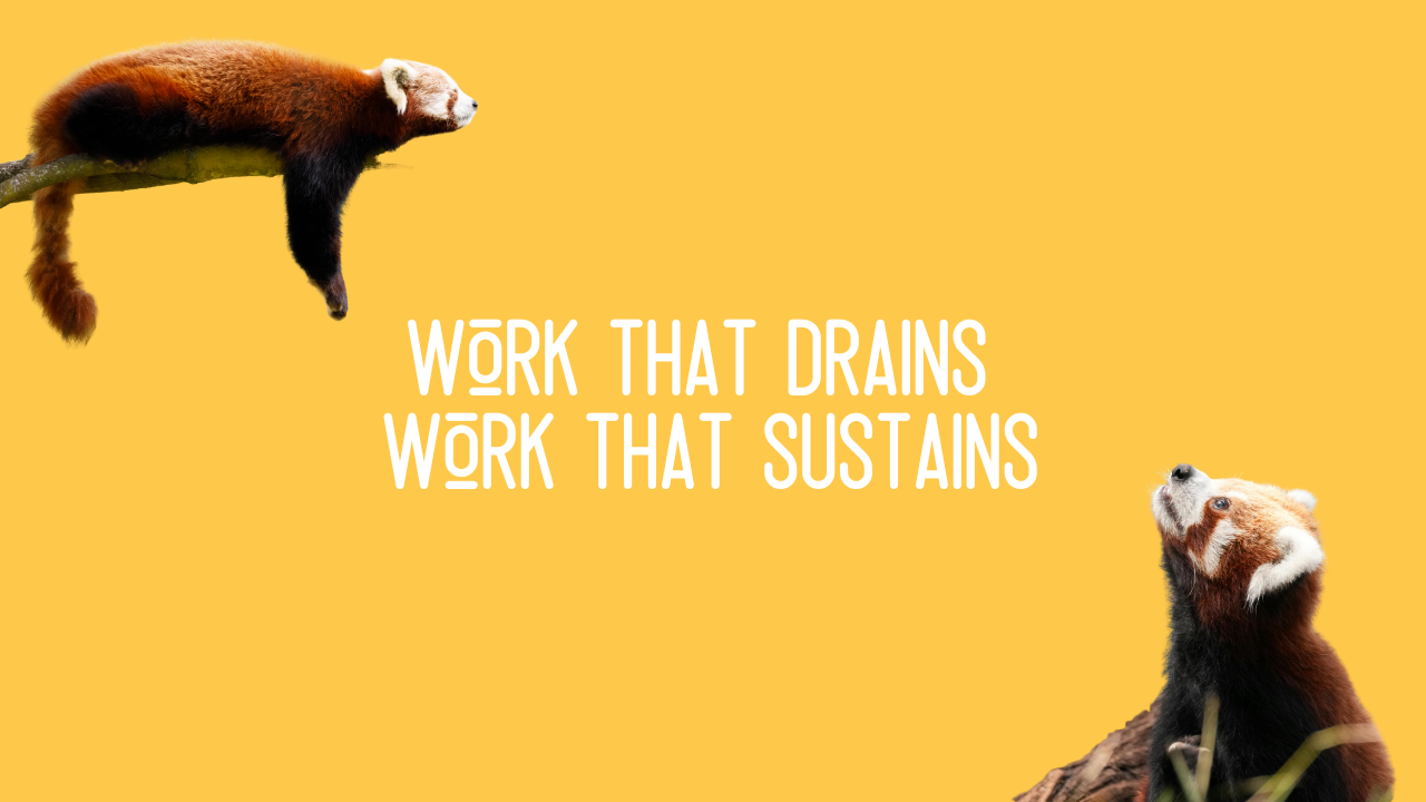 Work That Drains, Work That Sustains — Brico Works