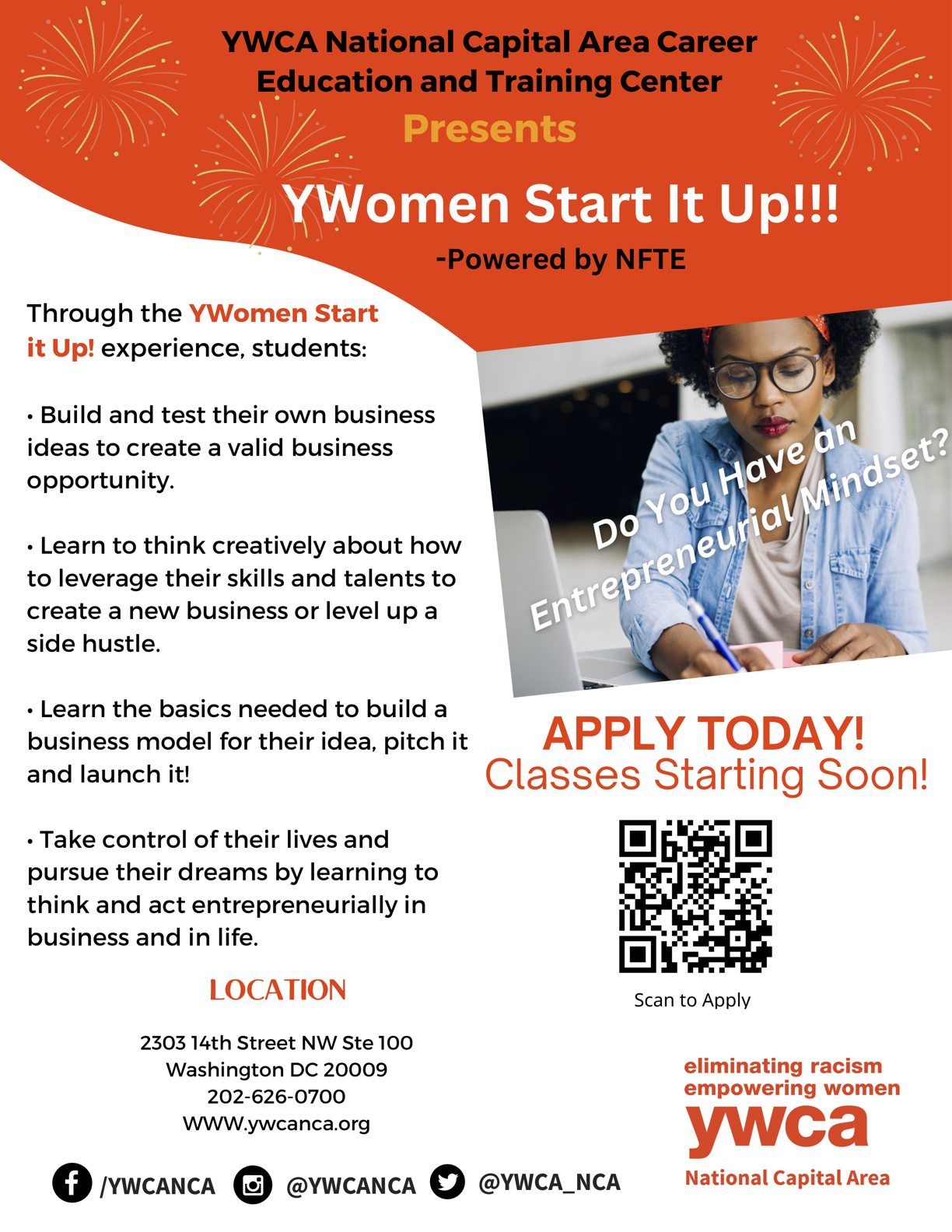 Course Offerings — YWCA National Capital Area | Women's Rights | Racial ...