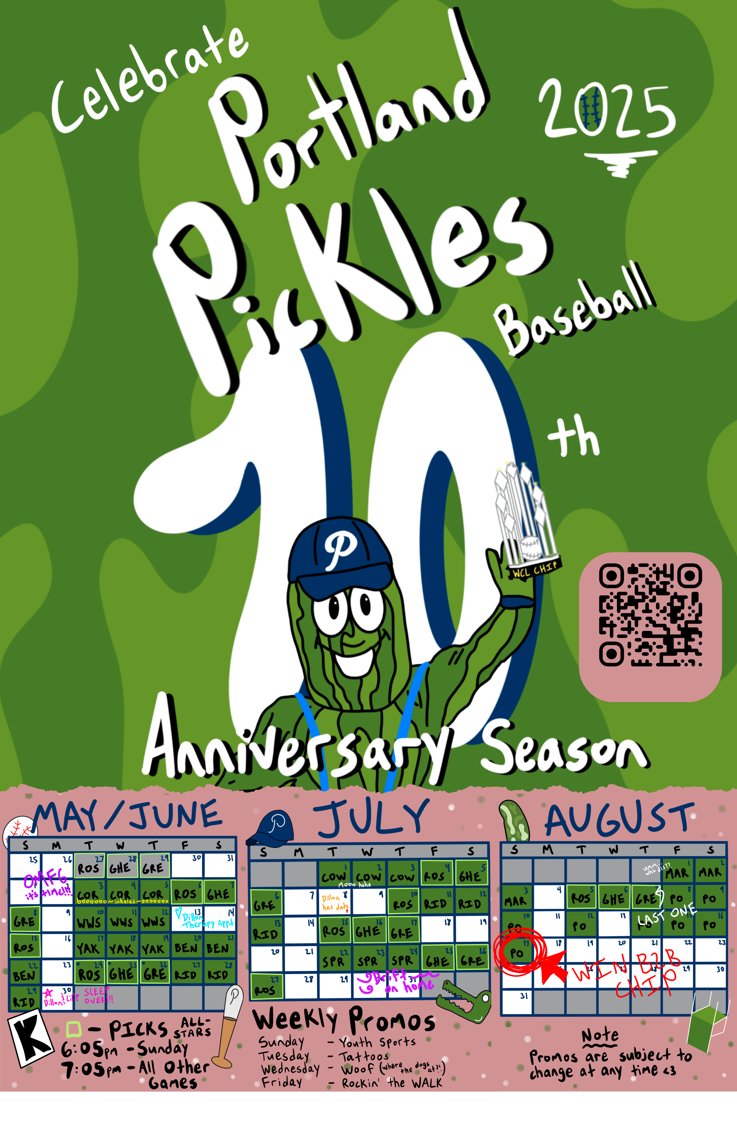 Blog 3 — PORTLAND PICKLES BASEBALL
