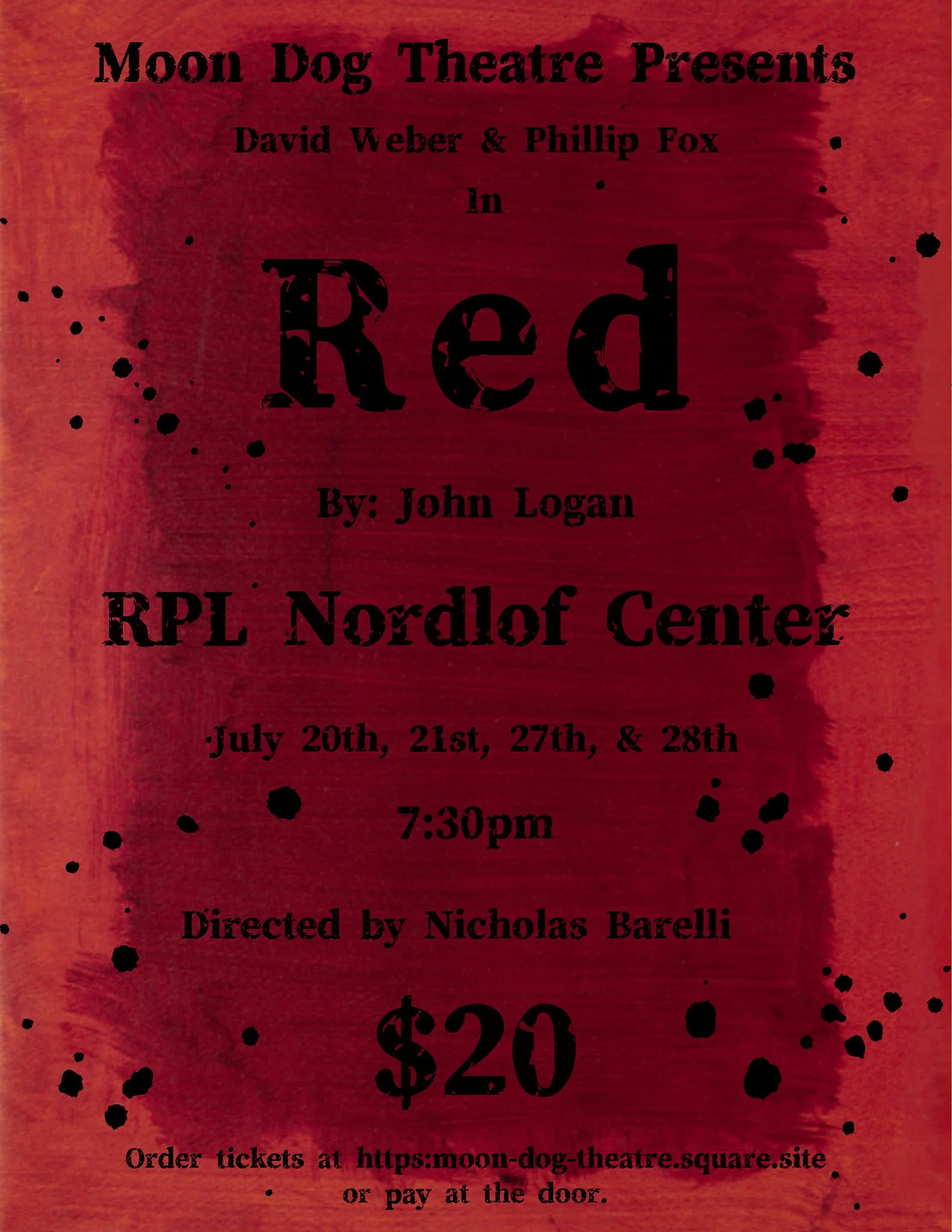 Red — Moon Dog Theatre