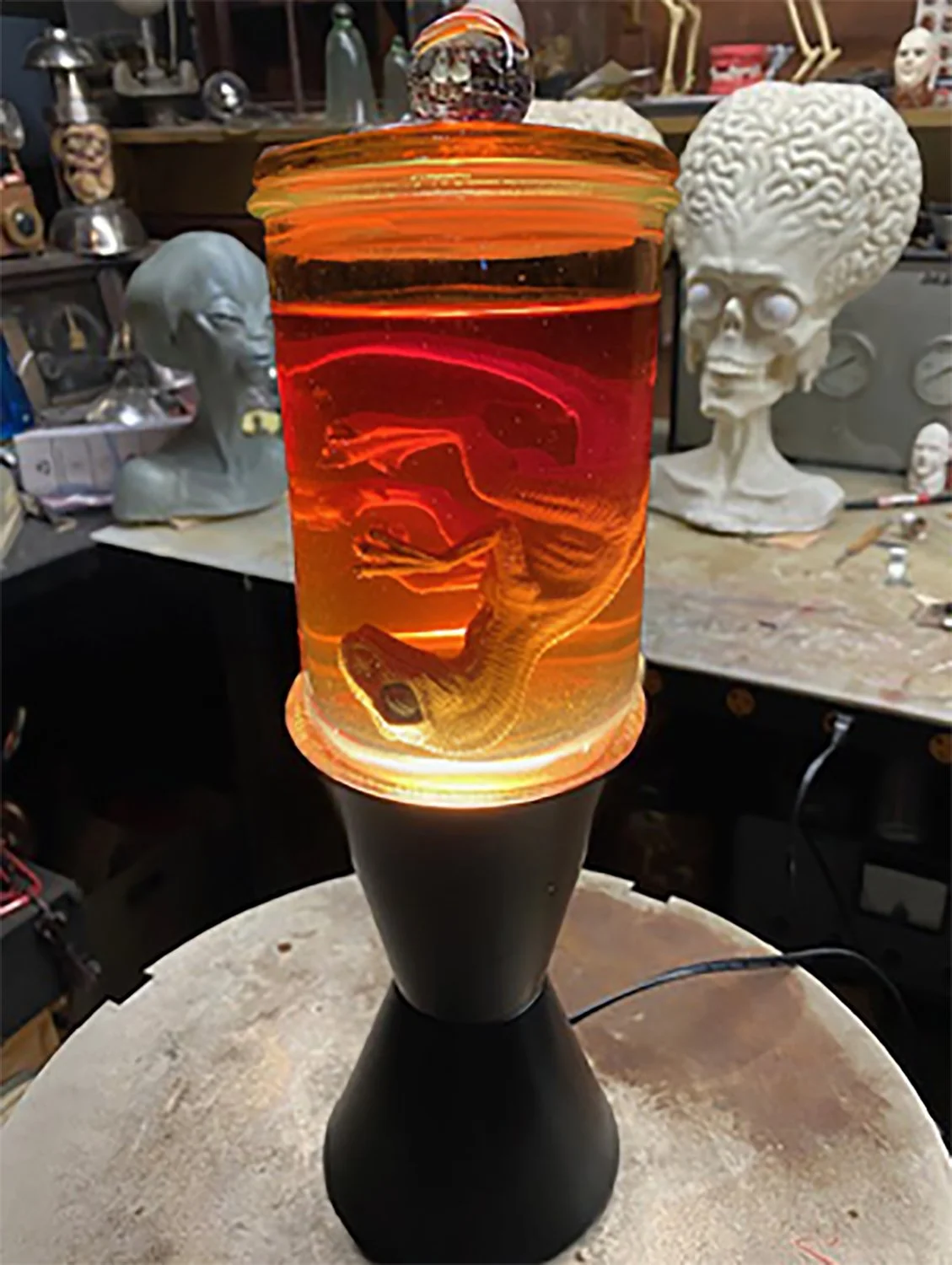 UFO Cow abduction lamp — FrankensteinLabs.com