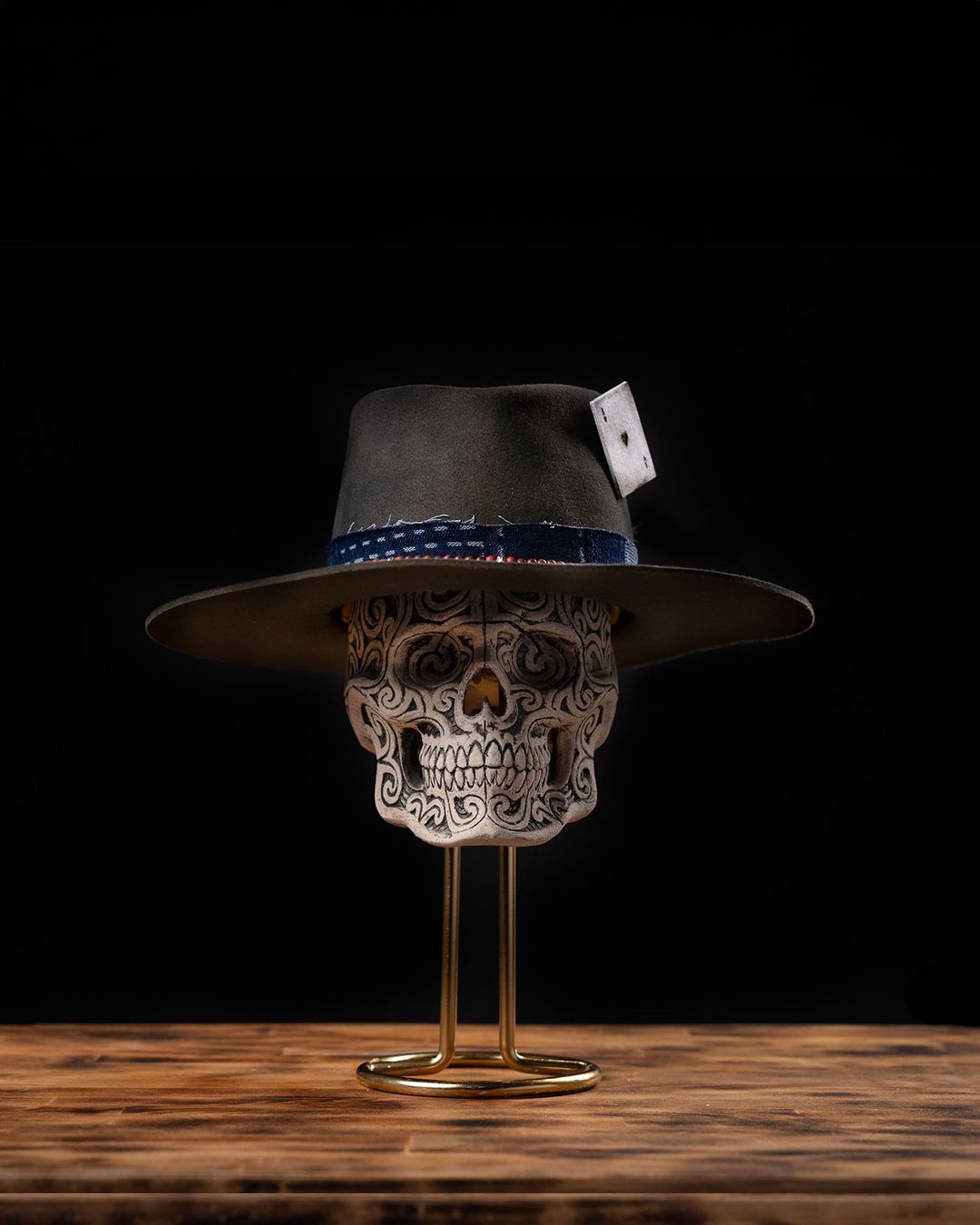 Custom Felt Hats - Handcrafted Styles - Skull Flower & Co