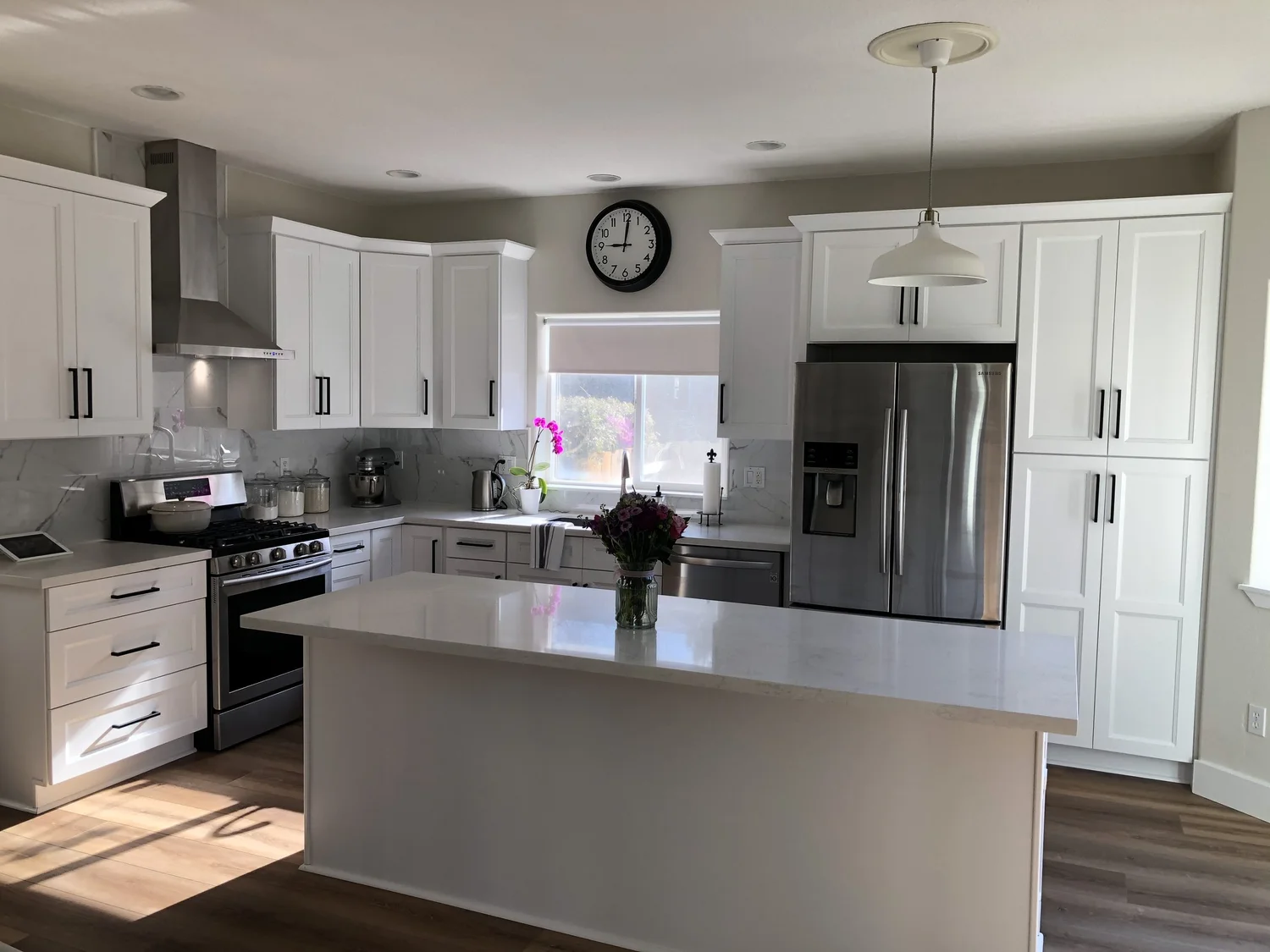 Dalton White Cabinets — Beaverton Kitchen Cabinets & Stone