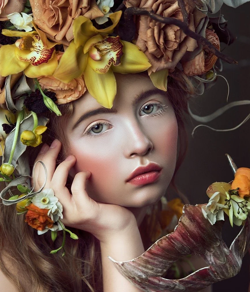 Orlando's Exclusive Floral Portrait Photography: Flowers Meet Fine Art