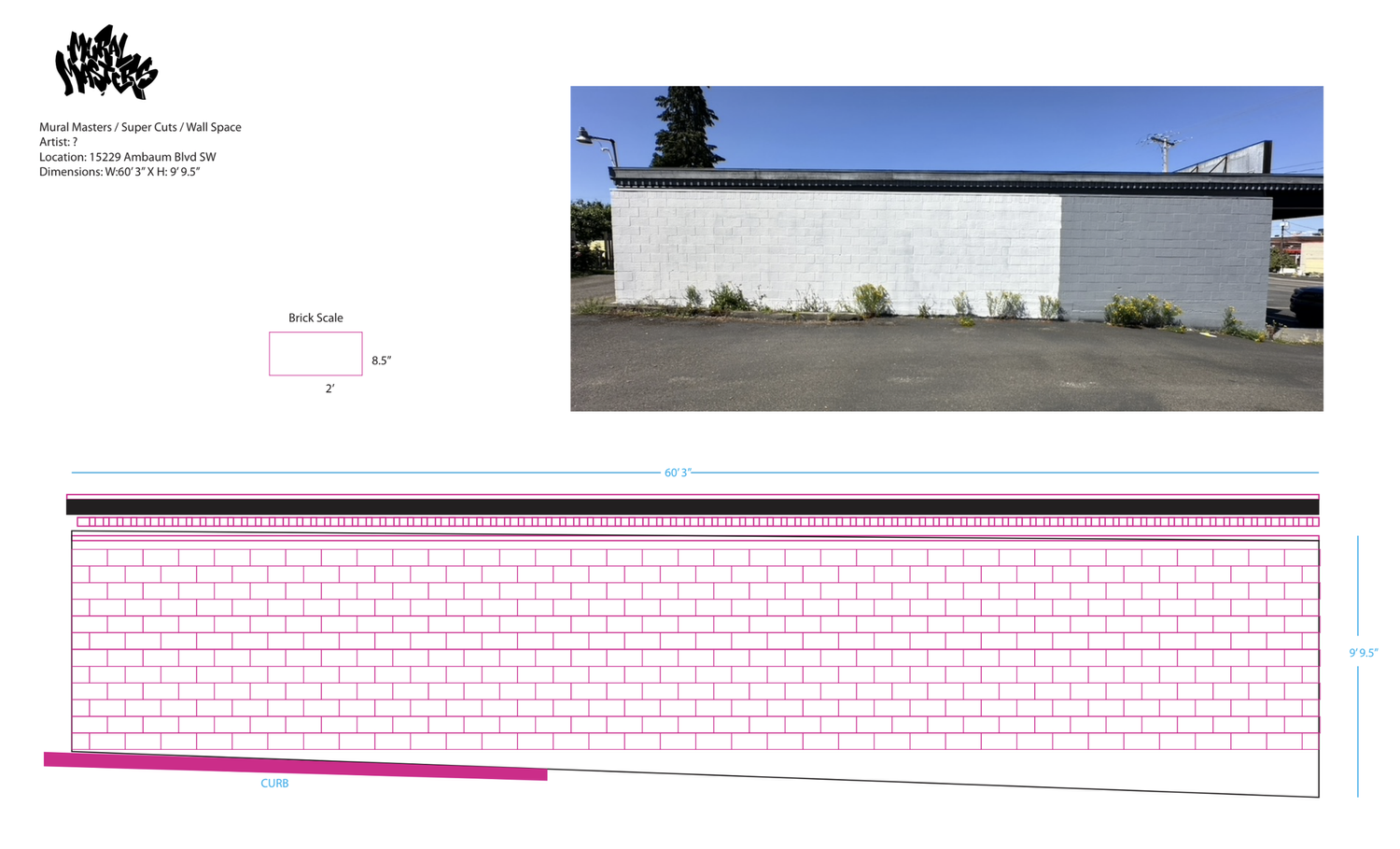 Super Cuts Wall — PNW Mural Masters